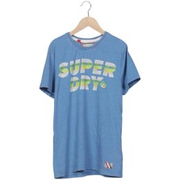 Superdry & Co T-Shirt Herren Gr&ouml;&szlig;e L Second Hand hellblau
