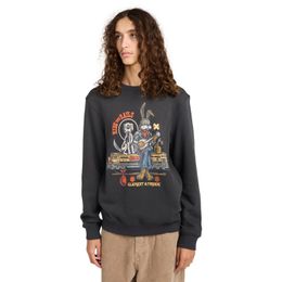 Element Herren Sweatshirt "Timber Aboard"off schwarz, Gr. M, 55% Baumwolle, 25% Baumwolle, 20% Polyester, Sweatshirts