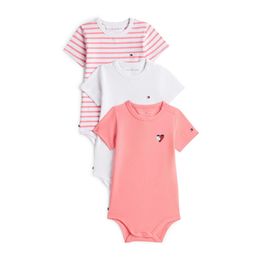 Tommy Hilfiger Body Jungen Gr&ouml;&szlig;e 62 pitaya / altrosa / wei&szlig;