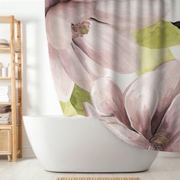 Bilderwelten Duschvorhang Magnolie err&ouml;tet II