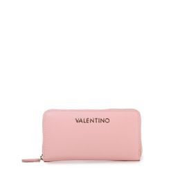 Valentino Handbags VALENTINO BAGS Damen Geldb&ouml;rse "DIVINA"rosa, Lederimitat, Kleinlederwaren, Damen Geldbeutel, Portemonnaie mit Logoschriftzug