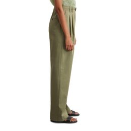 Marc O'Polo MARC O'POLO Damen Chinohose "aus stretchigem Organic Cotton-Twill"olive, Gr. 34, unifarben, Obermaterial: 97% Baumwolle, 3% Elasthan, Hosen