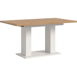 Esstisch Home Affaire, B:150cm H:76cm T:90cmwei&szlig;, artisan oak nachbildung, wei&szlig; nachbildung, artisan oak nachbildung, Wohnzimmer, Tische, "Motus,