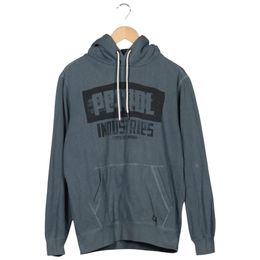 PETROL INDUSTRIES Kapuzenpullover Herren Gr&ouml;&szlig;e L Second Hand blau