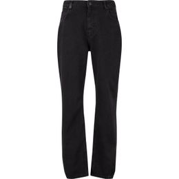 2Y STUDIOS Herren Bequeme Jeans "2Y Studios 2Y Amaru Ankle Straight Jeans"washed schwarz, Gr. 31, unifarben, 100% Baumwolle, Jeans