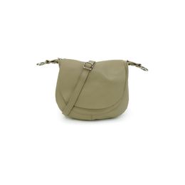 Harpa Damen Schultertasche "KLEA"taupe, Leder, unifarben, Taschen, aus echtem Leder