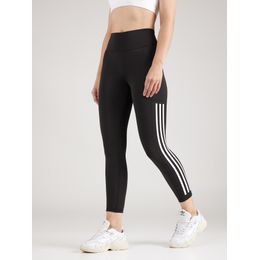 adidas Performance Sporthose 'Optime 2.0' Damen Gr&ouml;&szlig;e XL schwarz / wei&szlig;