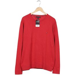 Tommy Hilfiger Pullover Herren Gr&ouml;&szlig;e XL Second Hand rot