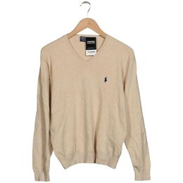 Polo Ralph Lauren Pullover Herren Gr&ouml;&szlig;e M Second Hand beige