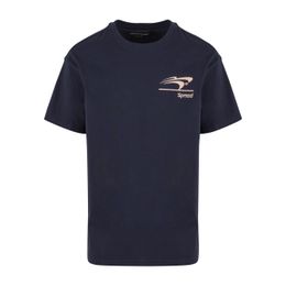Damen T-Shirt "Upscale by Mister Tee Buenos Aires Oversize Tee"navy, Gr. M, UPSCALE BY MISTER TEE, bedruckt, 100% Baumwolle, Shirts