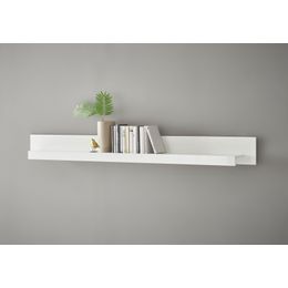 Wandboard Home Affaire, B:200cm H:20cm T:18cm, wei&szlig;, FSC-zertifizierter Holzwerkstoff, Regale, "Cantara, modernes Wandregal, H&auml;ngeregal mit