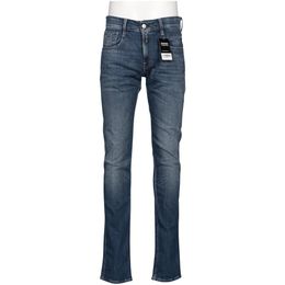 Replay Jeans Herren Gr&ouml;&szlig;e 30 Second Hand blau