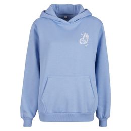 MISS TEE Damen Kapuzenpullover "Miss Tee Wildest Dreams Ladies Fluffy Hoody"powderblau, Gr. S, mehrfarbig, 70% Baumwolle, 30% Polyester, Pullover