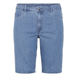 Kaffe CURVE Shorts 'Reeca' Damen Gr&ouml;&szlig;e 52 blue denim