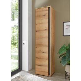 Garderobenschrank Home Affaire, B:50cm H:200cm T:40cmeiche evoke, FSC-zertifizierter Holzwerkstoff, Flur, Schr&auml;nke, "GiRON/CiTY, moderner Schrank,
