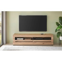 Lowboard Home Affaire, B:180cm H:47cm T:42cm, braun, FSC-zertifizierter Holzwerkstoff, Wohnzimmer, Sideboards, "modernes TV-Unterteil, Kommode in