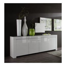 Sideboard Home Affaire, B:210cm, wei&szlig;, Wohnzimmer, Sideboards, "Amalfi", Breite 210 cm