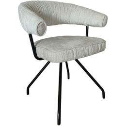 Stuhl Home Affaire, B:58cm H:48cm T:45cm, beige, Esszimmer, St&uuml;hle, "Stuhl Ibiza", tolle Optik