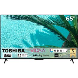 Toshiba LED-Fernseher, 65, schwarz, Fernseher