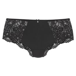 Lascana Damen Panty "Flora", Gr. 48, schwarz, Spitze, Obermaterial: 89% Polyamid, 11% Elasthan, Unterhosen, mit feiner, leicht transparenter Spitze