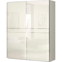 Schwebet&uuml;renschrank OTTO HOME, B:182cm H:224cm T:61cm, beige, Spanplatte, Schr&auml;nke, "Piano, FSC-zertifiziert, mit Einlegeb&ouml;den und Kleiderstangen",