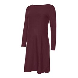 Vero Moda Maternity Umstand VMMNANCY Umstandskleid Kleid Damen Gr&ouml;&szlig;e M merlot