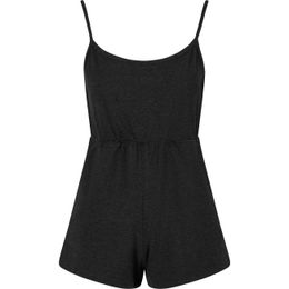 Just Rhyse Damen Jumpsuit "Just Rhyse Damen Niteroi Playsuit"anthrazit, Gr. XS, unifarben, 47% Baumwolle, 47% Polyester, 6% Elasthan, Overalls