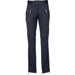 DEPROC Active Damen Outdoorhose "KENORA KEA II NEW WOMEN", blau, Gr. 40, 97% Polyester; 3% Elasthan, Hosen, Schnelltrocknend und atmungsaktiv