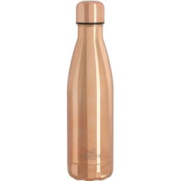 Isolierflasche "Brasserie", 500ml, gold, SABATIER INTERNATIONAL, Trinkflaschen, 500 ml, doppelwandiger Edelstahl, tropfsicher