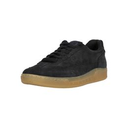 Clarks Herren Sneaker "CraftRally Ace", Gr. 42dunkelblau, Leder, Schuhe, mit Retro-Tennissilhouette