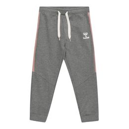 Hummel Hose 'Onny' Jungen Gr&ouml;&szlig;e 146 graumeliert / pastellpink / wei&szlig;