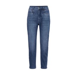 GOLDNER Damen Stretch-Jeans "Komfort-Fit-Jeans", blau, Gr. 38, Obermaterial: 46% Baumwolle CO. 36% Lyocell CLY. 9% Modal CMD. 7% Elastomultiester