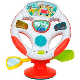 Clementoni Kinder Lernspielzeug "Baby Clementoni, Aktivit&auml;ts-Lenkrad", bunt, Lernspielzeug, Mit Licht und Sound