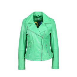 Freaky Nation Damen Lederjacke "Kaja-FN"gr&uuml;n, Gr. M, Oberstoff: 100% Leder; Futter: 100% Baumwolle, Jacken