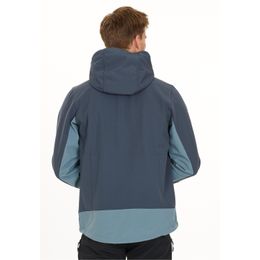 WHISTLER Herren Softshelljacke "Ryder", blau, Gr. S, mehrfarbig, 94% Polyester, 6% Elasthan, Jacken, mit atmungsaktiver Funktions-Membran