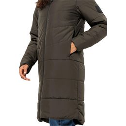 Jack Wolfskin Damen Steppmantel "DEUTZER", braun, Gr. L, Obermaterial: 100% Polyester, M&auml;ntel, W&auml;rmend, winddicht, &Uuml;bergangsjacke