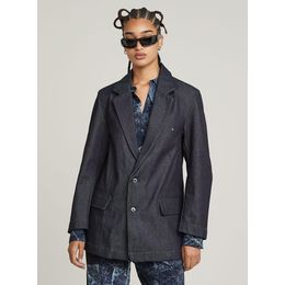 G-Star Raw G-STAR Damen Jackenblazer "Oversized Blazer"raw denim, Gr. XXS, Obermaterial: 100% Baumwolle, Blazer