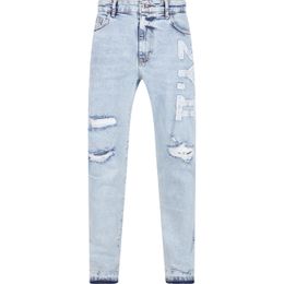 2Y Premium Herren Bequeme Jeans "2Y Premium Herren 2Y Skinny Fit Jeans"blau, Gr. 31, unifarben, 100% Baumwolle, Jeans
