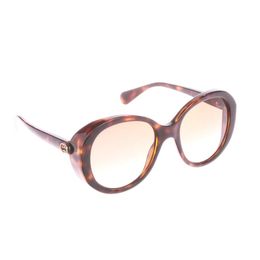 Gucci Sonnenbrille Damen Gr&ouml;&szlig;e One Size Second Hand braun