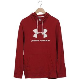 Under Armour Kapuzenpullover Herren Gr&ouml;&szlig;e L Second Hand rot
