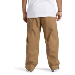 DC Shoes Herren Funktionshose "Worker Baggy", beige, Gr. 30, [Hauptstoff] 99% Baumwolle, 1% Elasthan, Hosen