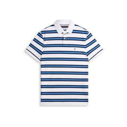 Tommy Hilfiger Poloshirt '1985' Herren Gr&ouml;&szlig;e L royalblau / schwarz / wei&szlig;