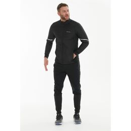 Endurance Herren Laufjacke "Parken", schwarz, Gr. XXL, unifarben, 100% Polyester, Jacken, mit Reflektoren