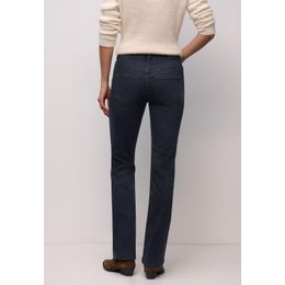 Street One Damen Slim-fit-Jeansblau schwarz soft wash, Gr. 33, unifarben, Jeans, 98% Baumwolle, 2% Elasthan, Jeans, Middle Waist