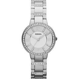 Fossil Analog Watch 'Virginia' female Silver size One Size
