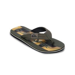 Quiksilver Herren Sandale "Molokai Layback", Gr. 8grape leaf holmes, Obermaterial: 100% Baumwolltextil, Futter: 100% Polyestertextil, Laufsohle: 100%