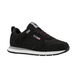 Sneaker K-Swiss "VISTA RUNNER T", Herren, Gr. 44, schwarz, ultimate grau, wei&szlig;, Textil, Schuhe Sneaker