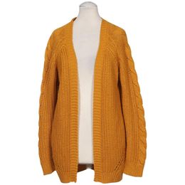 ABOUT YOU Strickjacke Damen Gr&ouml;&szlig;e S Second Hand gelb