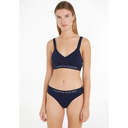 Damen Bralette-BH "BRALETTE LIFT", Tommy Hilfiger Underwear, Gr. XL, schwarz, Jersey, Obermaterial: 95% Baumwolle, 5% Elasthan, unifarben, Basic,