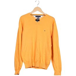 Tommy Hilfiger Pullover Herren Gr&ouml;&szlig;e XL Second Hand orange